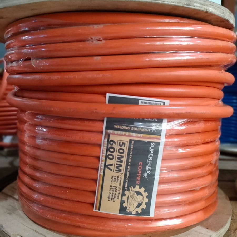 Jual Kabel Las 50mm Superflex 50mm Welding Cable 50mm Kabel Tembaga ...