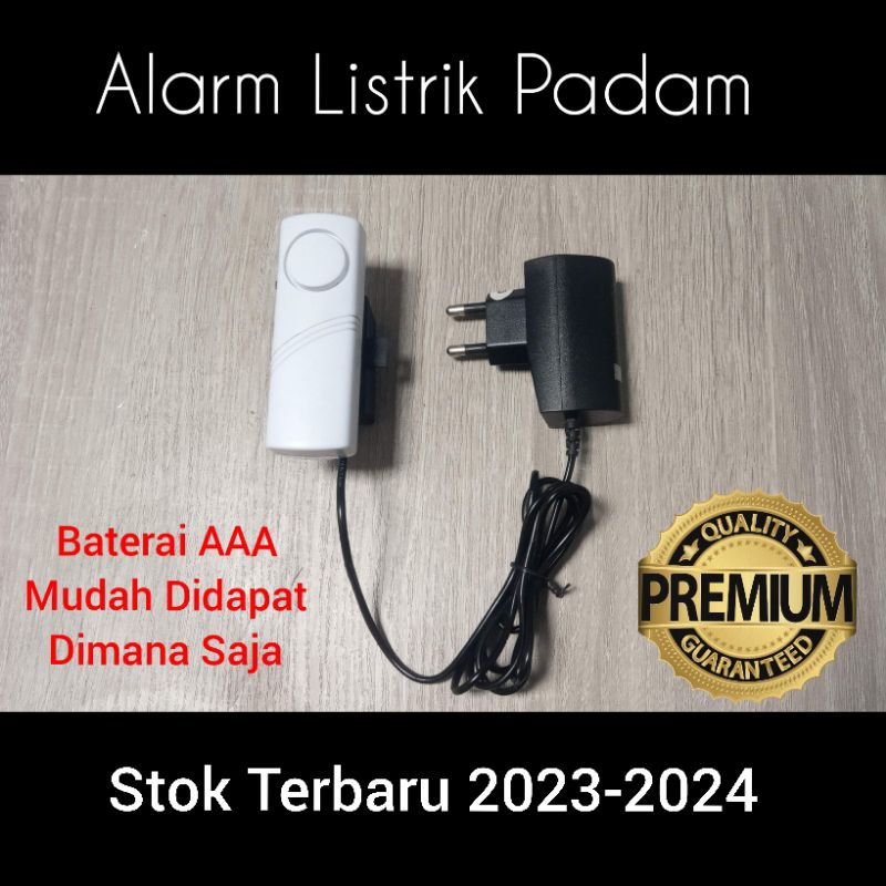 Jual alarm listrik padam power failure alarm PLN mati lampu sensor ...
