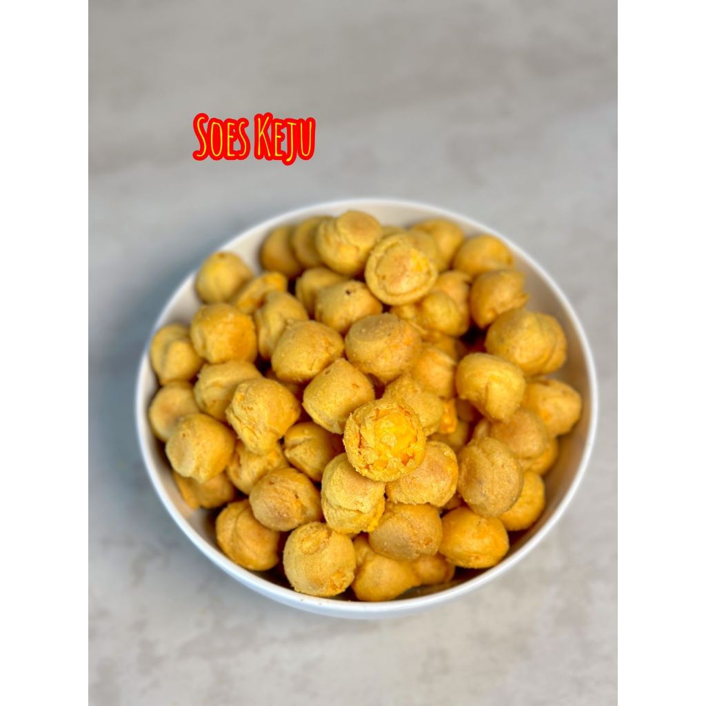 Jual Soes Mini Kering Keju Cheese 500 gr (1/2 kg) | Shopee Indonesia