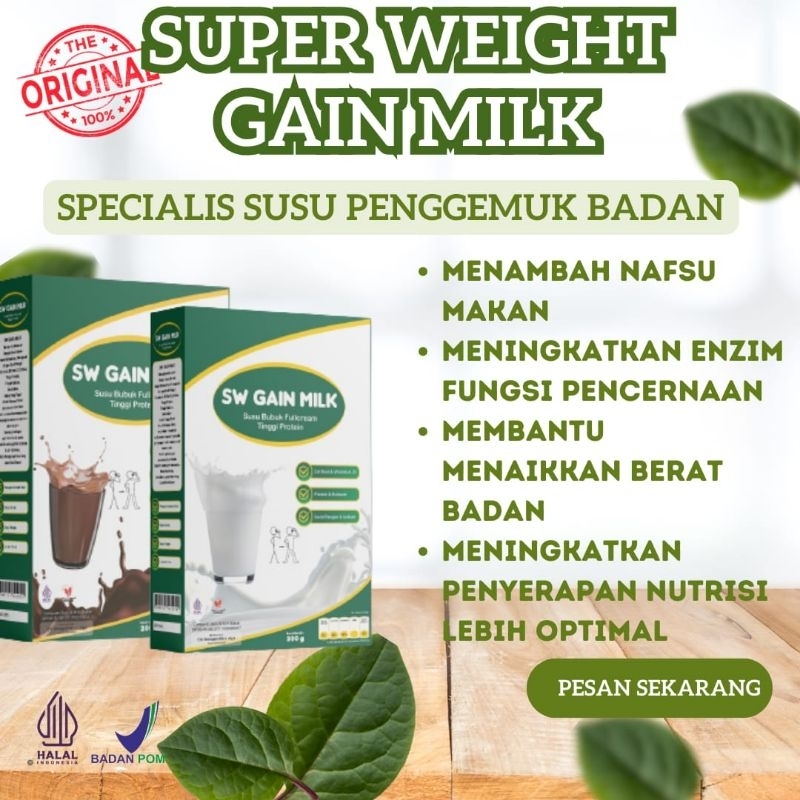 Jual SUSU PENAMBAH BERAT BADAN ANAK DEWASA 400GRAM SUSU WEIGHT GAIN ...