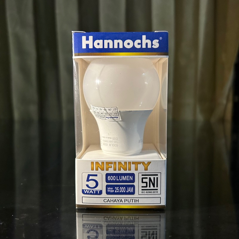 Jual Hannochs Lampu Bohlam Infinity 5 Watt / Warna Cahaya Putih ...