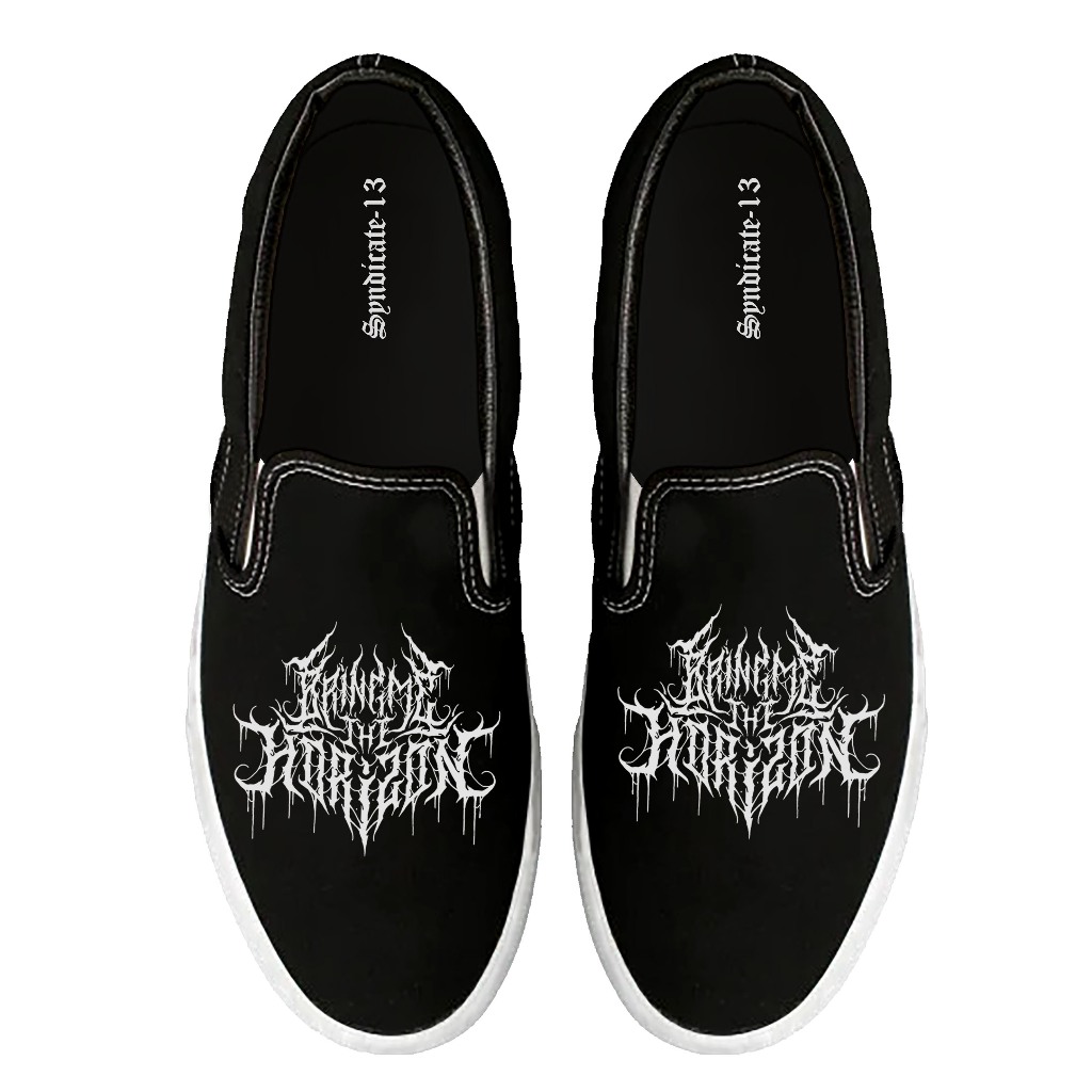 Jual SEPATU SLIP ON BMTH | BRING ME THE HORIZON | SEPATU BAND | SEPATU ...
