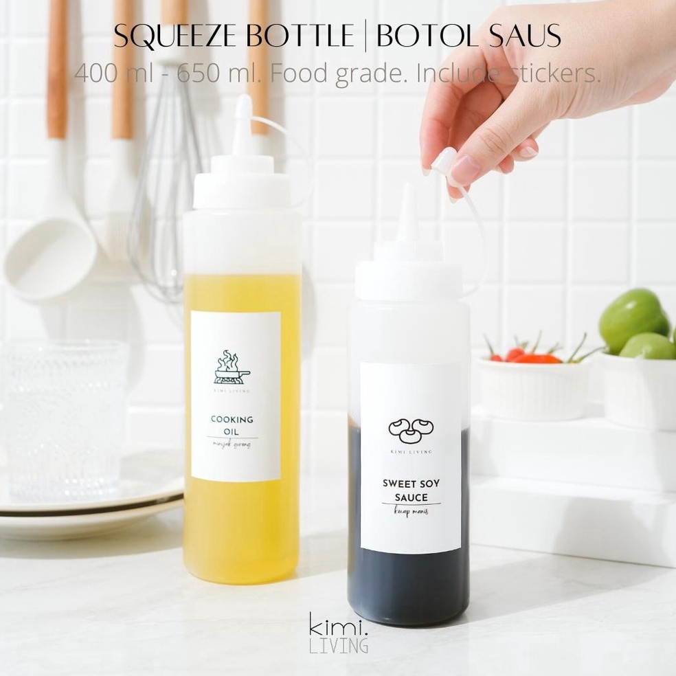Jual Hanya hari ini KIMI LIVING - KANA BOTOL SAUS / SAOS - FREE STICKER ...