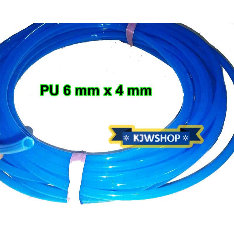 Jual Selang Angin Kompresor 6mm x 4mm Selang PU 6mm Compressor PU Hose 6 mm Selang Kompressor ...