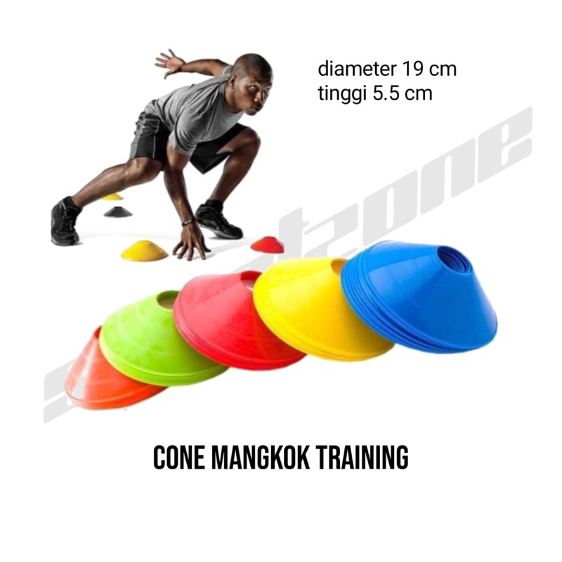 Jual CONE MANGKOK SEPAK BOLA FUTSAL / CONE LATIHAN KUN MANGKOK | Shopee ...