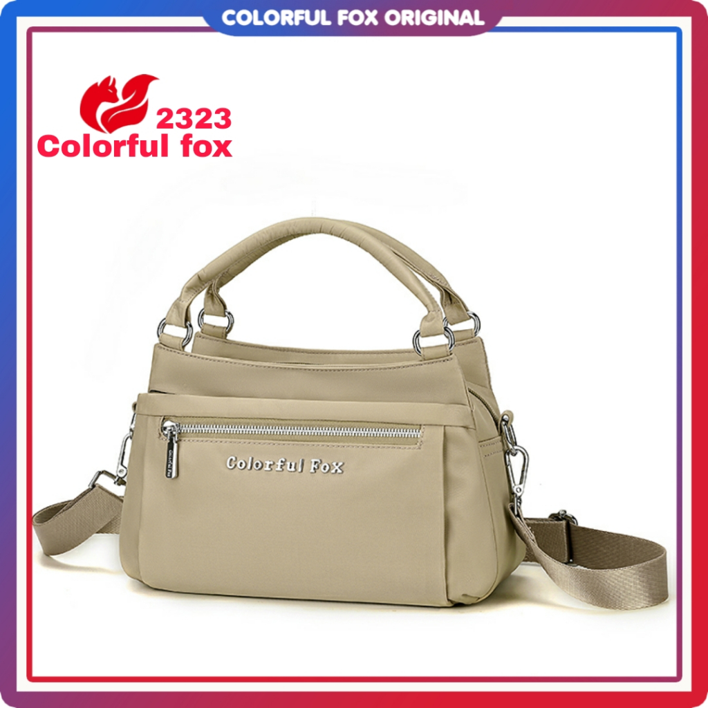 Jual Tas original - Tas Selempang Colorful Fox 2323 tas selempang ...