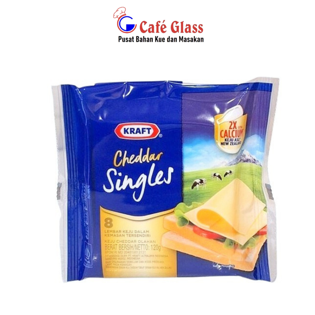 Jual Kraft Cheddar Singles 8 Lembar / Keju Slices Cheddar | Shopee ...