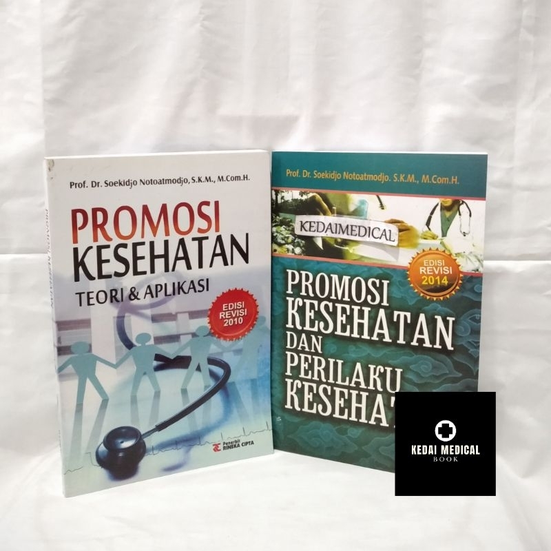 Jual PAKET 2 BUKU PROMOSI KESEHATAN TEOR & APLIKASI + PROMOSI KESEHATAN DAN PERILAKU KESEHATAN ...