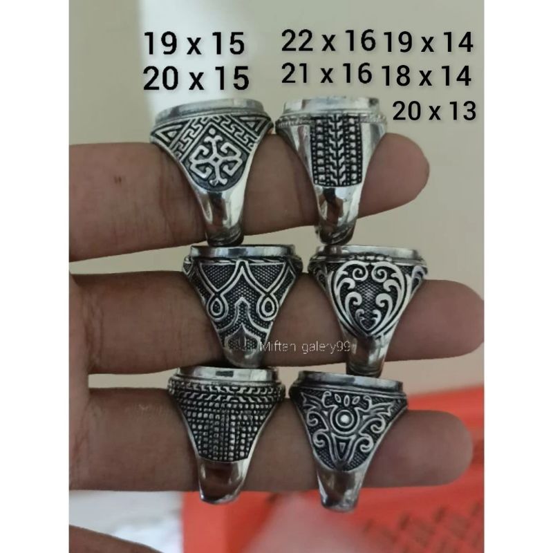 Jual Emban cincin alpaka 20x15 22x16 21x16 19x15 19x14 18x14 20x13 ...