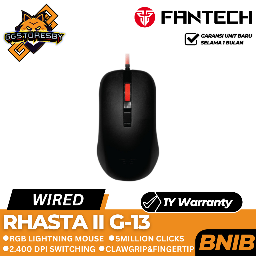Jual FANTECH RHASTA II G13 Gaming Mouse | Shopee Indonesia