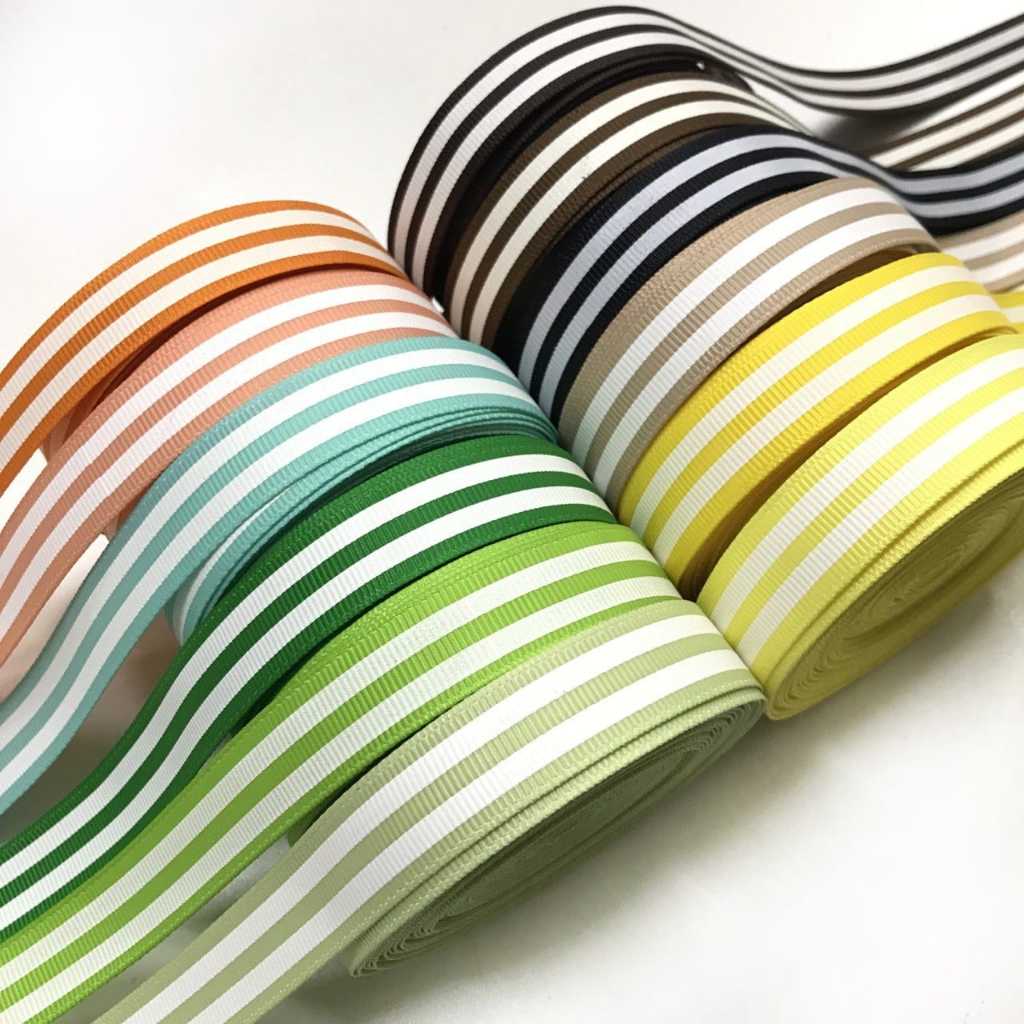 Jual 1 YARD ( 90 CM ) - PITA MOTIF GARIS / PITA SALUR / PITA KADO ...