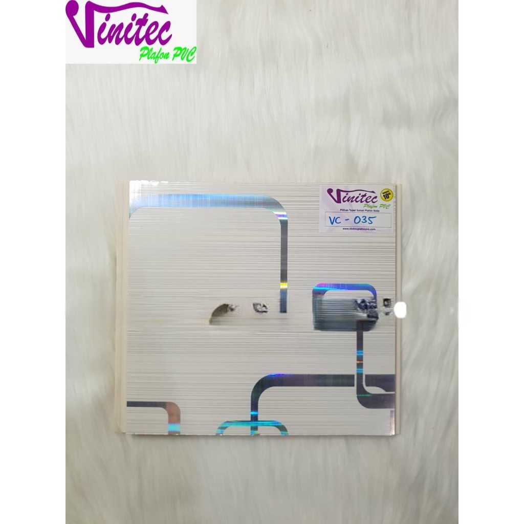Jual Plafon PVC VINITEC / Plafon PREMIUM TYPE VC Per Lembar 3M / 4M ...