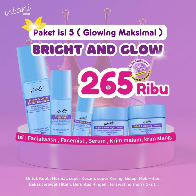 Jual INSANI SCINCARE | peket isi 5 | scincare bpom,scincare firal ...
