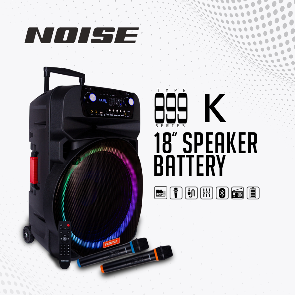 Jual NOISE Speaker 899 K 18 inch Bluetooth Portable Meeting Wireless ...