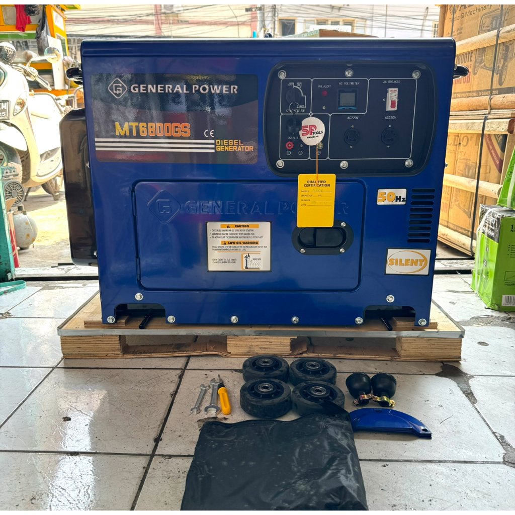 Jual GENSET GENERATOR LISTRIK SOLAR SILENT 5000 WATT 5KW GENERAL ...