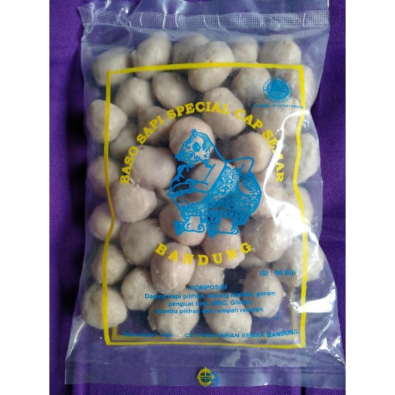 Jual BAKSO SAPI SPECIAL CAP SEMAR MURAH ENAK ISI 50 PCS UKURAN KECIL ...
