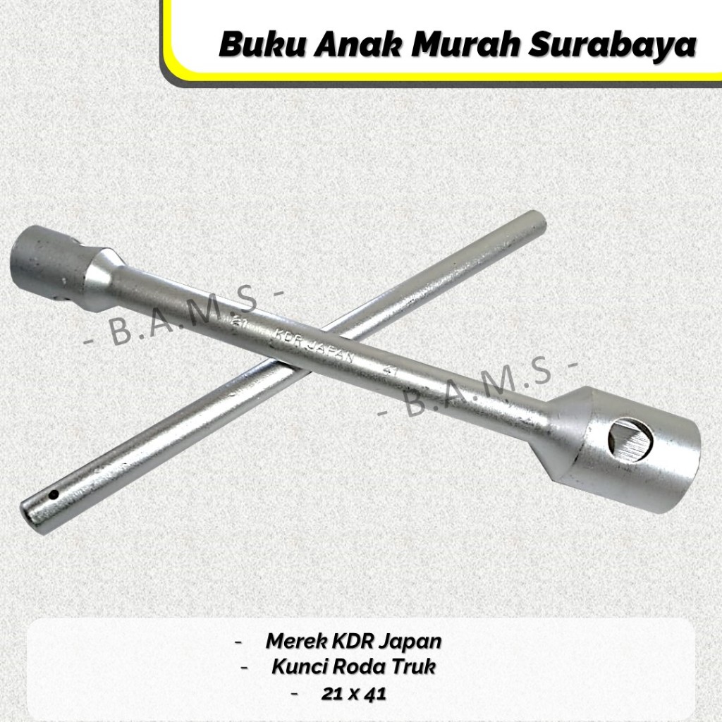 Jual KUNCI RODA BAN TRUK 21 X 41 FUSO HINO CANTER ELF BAN DOUBLE ...