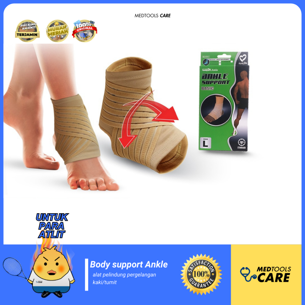 Jual FamilyDr Ankle Body Support Pelindung dan Penyangga Mata Kaki ...