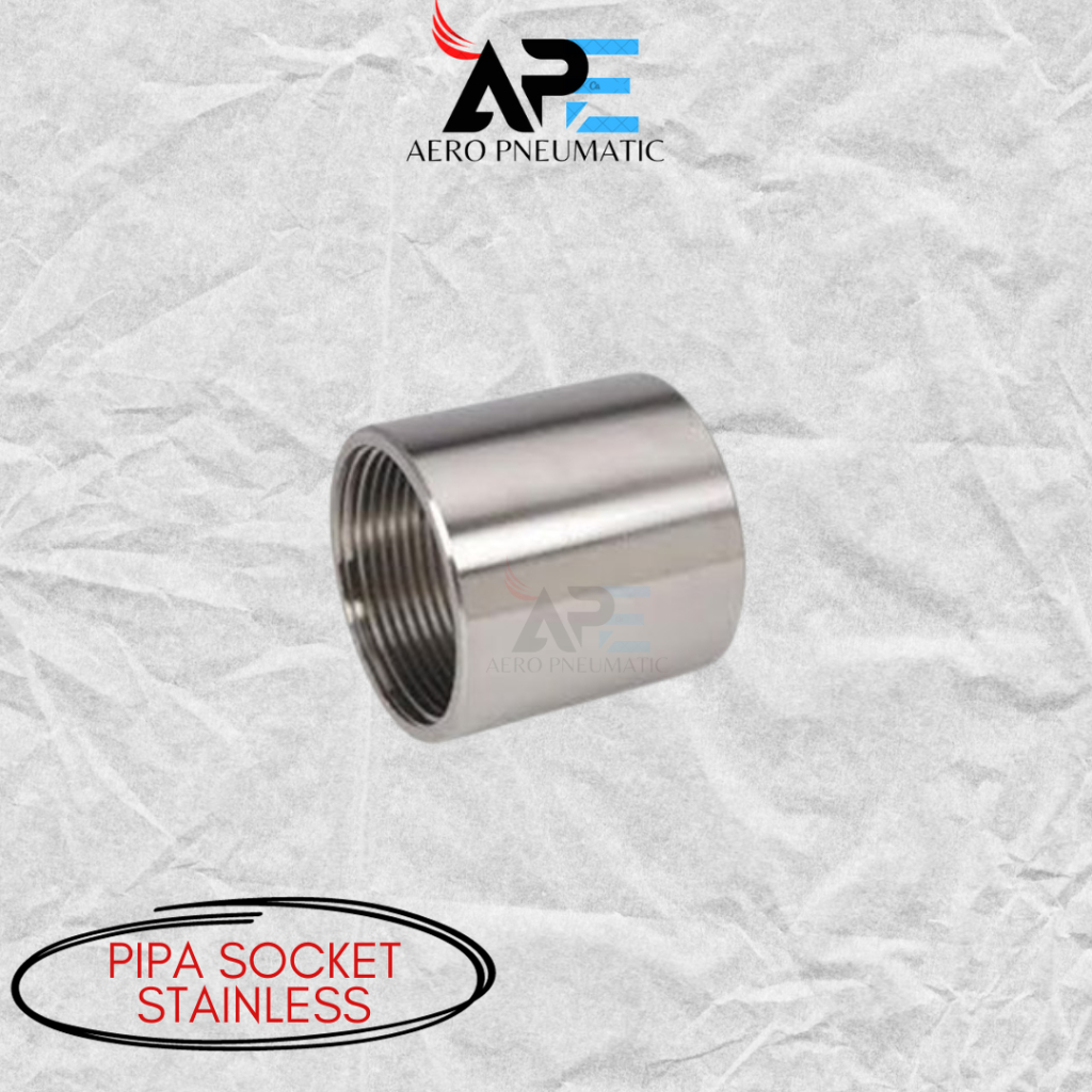 Jual PIPA SOCKET STAINLESS STEEL 304 3/4INCH / 3/4" | Shopee Indonesia