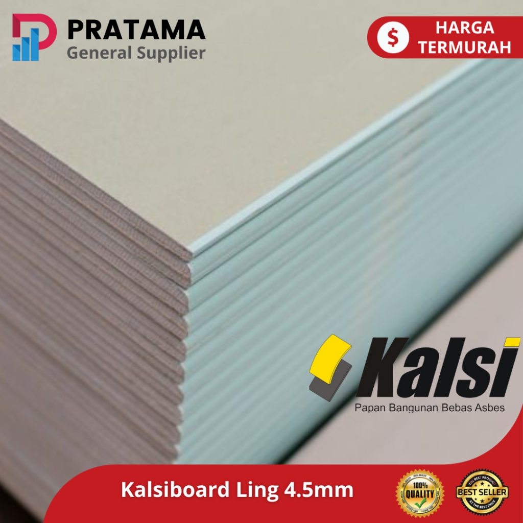 Jual Kalsi board 4.5mm / Kalsiboard Ling 4.5mm | surabaya | Shopee ...