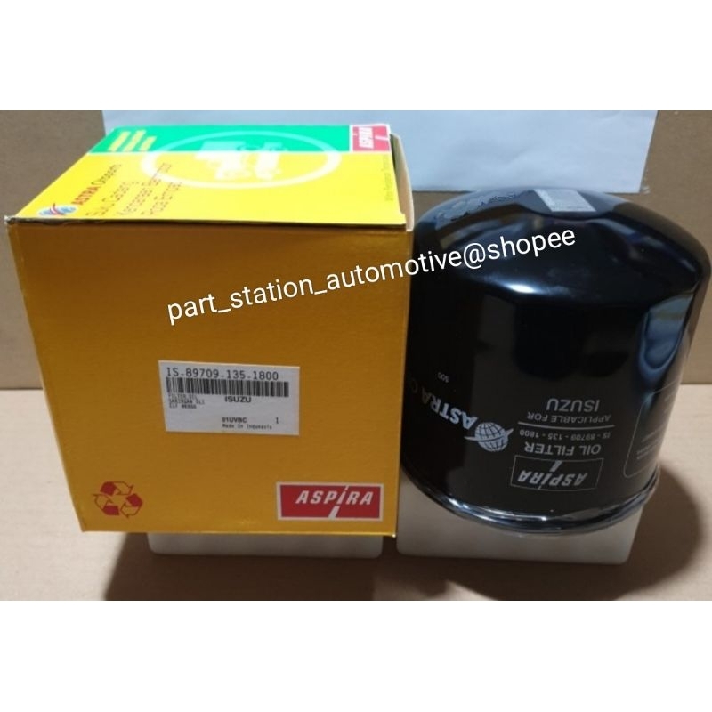 Jual FILTER OLI ISUZU NKR71 GIGA NMR ASPIRA IS-89709-135-1800 | Shopee ...