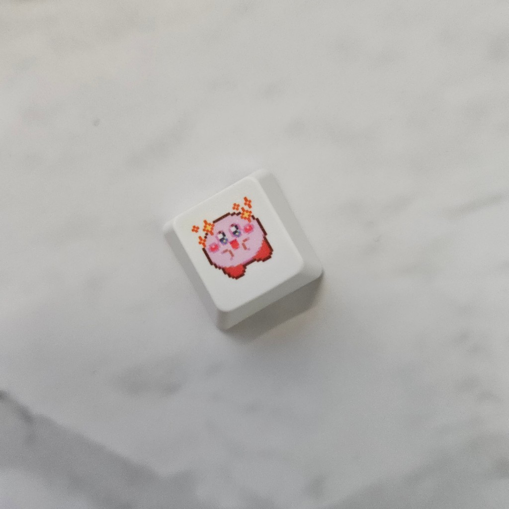 Jual Cute Kirby volume 02 Keycaps Mechanical Keyboard, Artisan custom ...