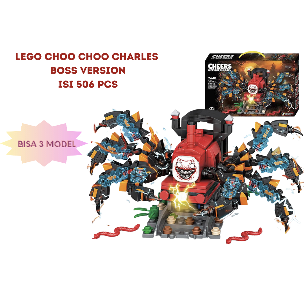 Jual Mainan Edukasi Bricks Balok Choo Choo Charles Chaobao | Shopee ...