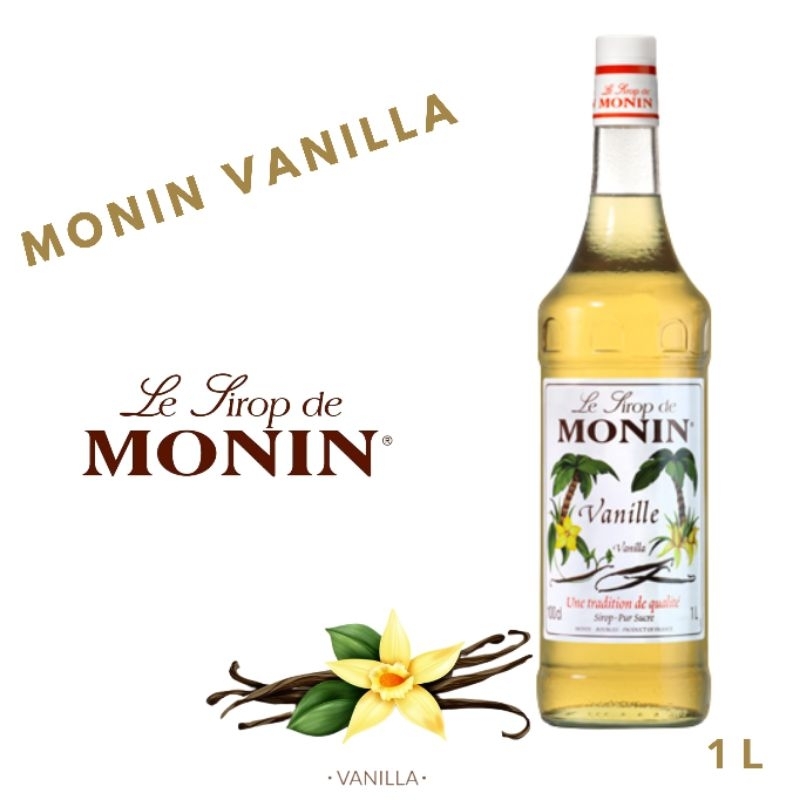 Jual Monin Vanilla 1 Liter/Syrup Vanilla 1 Liter | Shopee Indonesia