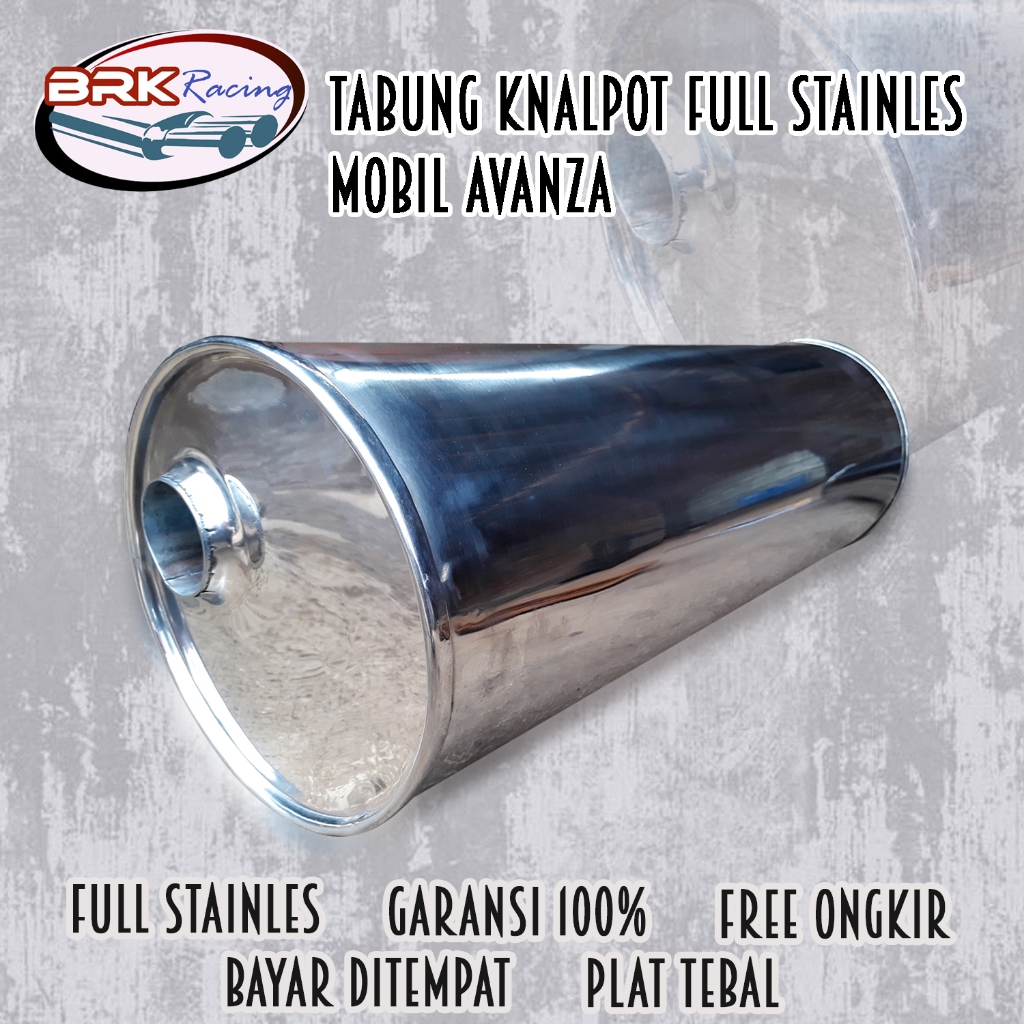 Jual Tabung Knalpot Stainles Mobil Avanza | Shopee Indonesia