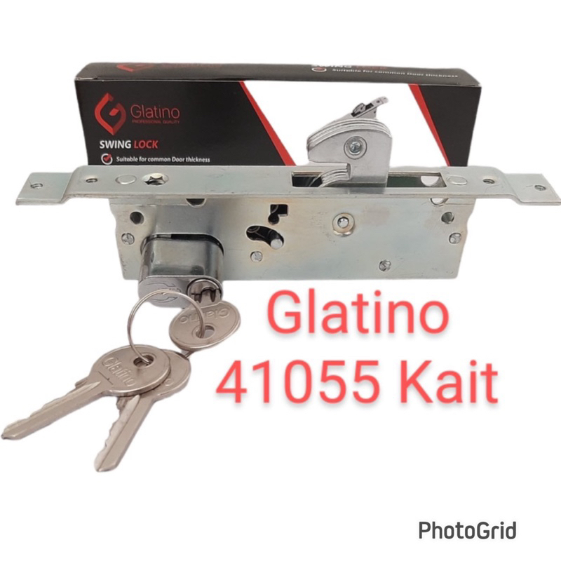 Jual KUNCI 5123 KUNCI SWING CATOK SLEDING PINTU ALUMUNIUM /KC DOOR LOCK ...