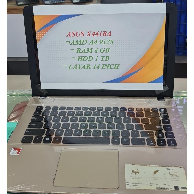 Jual Asus X441BA Amd A4 9125 4GB 1TB | Shopee Indonesia
