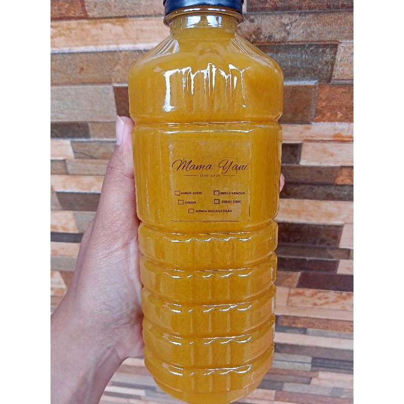 Jual jamu tradisional kunci sirih botol |rapet wangi keset | 500 ml by ...