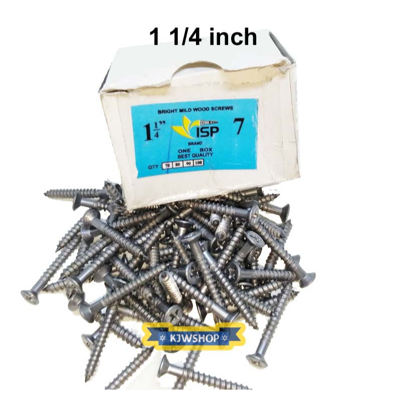 Jual Sekrup Kayu Skrup Kayu Lemari Laci Engsel Pintu Wood Screw Obeng Kepala Plus + | Shopee ...