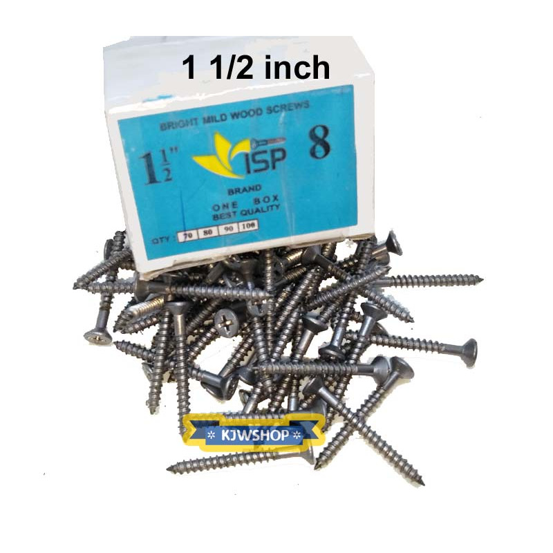 Jual Sekrup Kayu Skrup Kayu Lemari Laci Engsel Pintu Wood Screw Obeng Kepala Plus + | Shopee ...