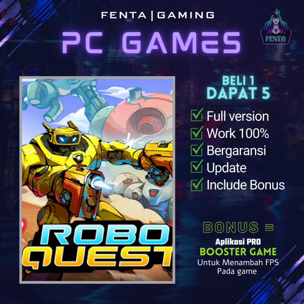 Jual ROBOQUEST - GAME PC - GAME LAPTOP | Shopee Indonesia