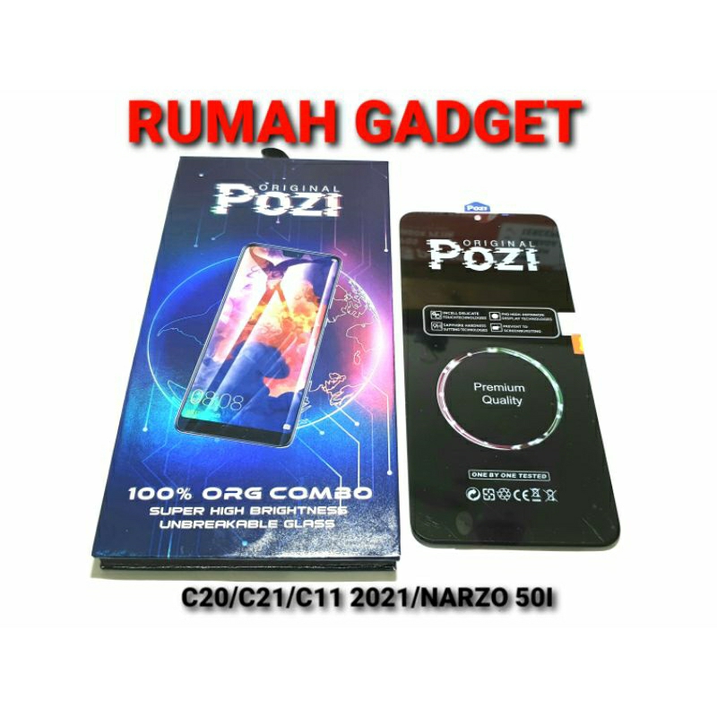 Jual LCD REALME C20/C21/C11 2021/NARZO 50I POZI FULLSET TOUCHSCREEN KUALITAS PREMIUM | Shopee ...