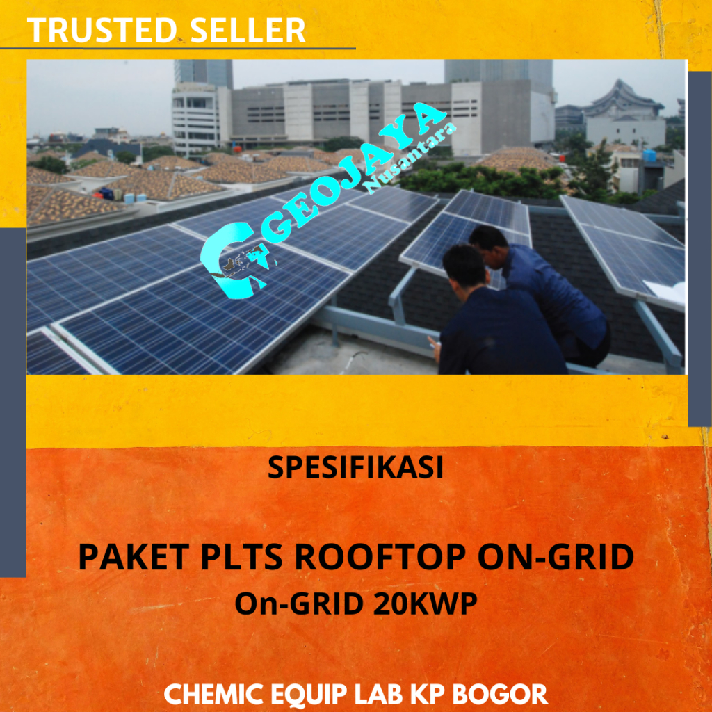 Jual PAKET PLTS ROOFTOP ON-GRID On-GRID 20KWP | Shopee Indonesia