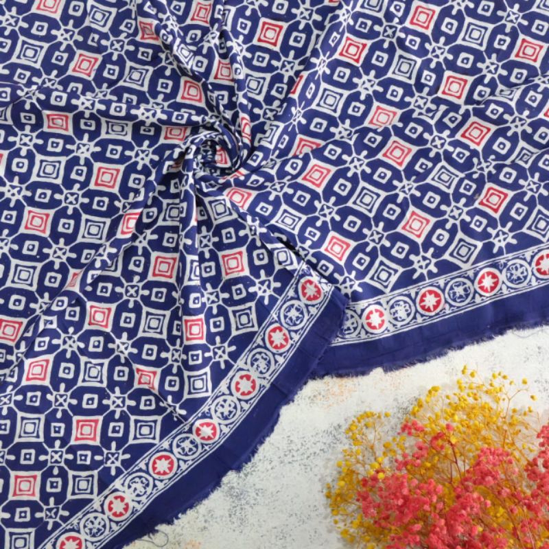 Jual kain batik cap colet khas trusmi cirebon bahan paris batik elliza ...