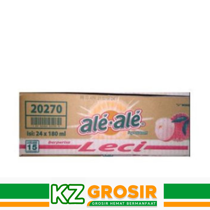 Jual Ale Ale Leci 200ml (1 Dus isi 24 Cup) | Shopee Indonesia