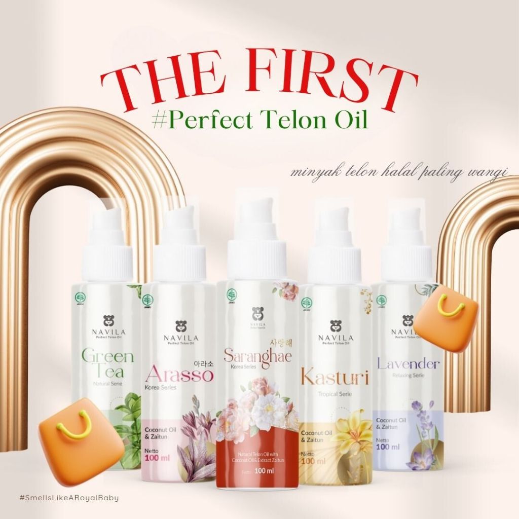 Jual Navila Minyak Telon Oil Habbie Korean Series Saranghae Arasso ...