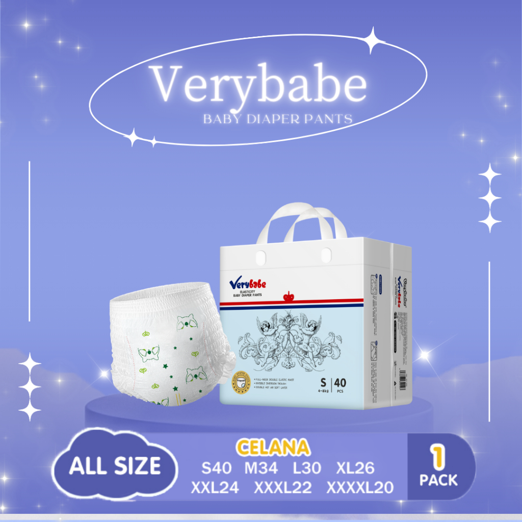 Jual Verybabe SAP Diapers Newborn Popok bayi Sekali pakai S40 | Shopee ...