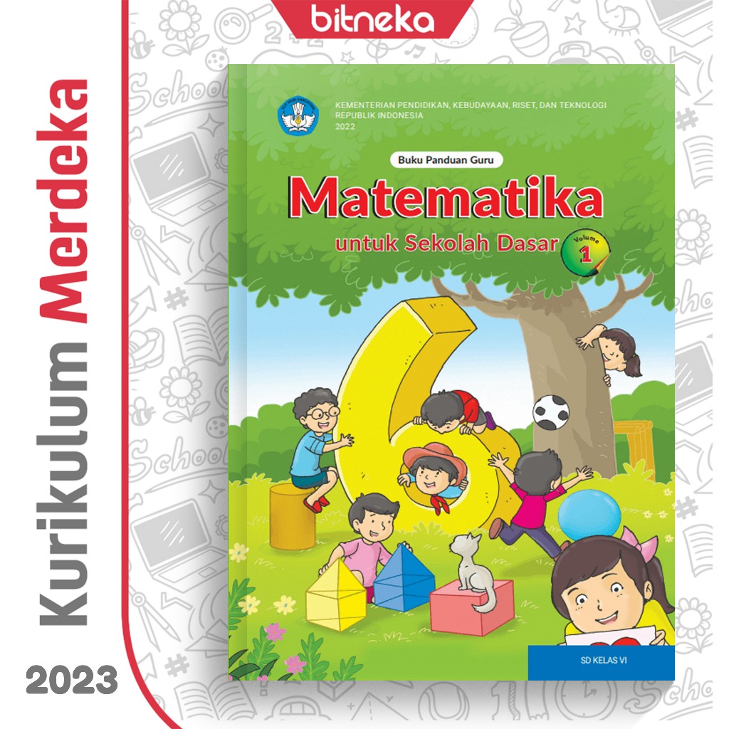 Jual Buku Panduan Guru Belajar Bersama Temanmu : Matematika SD/MI Kelas 6 vol 1 Kurikulum ...