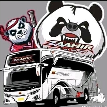 Jual Stiker bus telolet Zaahir 10pcs | Shopee Indonesia
