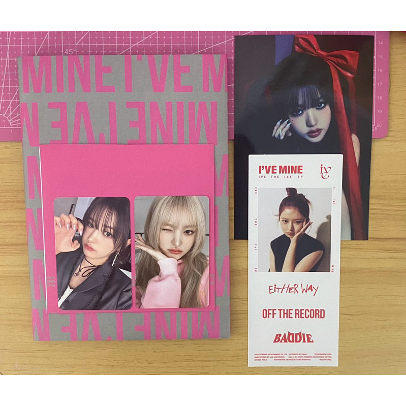 Jual ive i’ve mine album photocard yujin, photocard liz withmuu, album kpop ive i’ve mine album ...