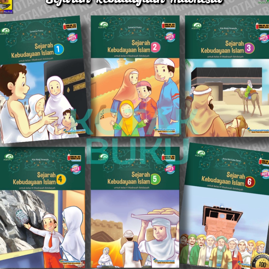Jual Bestseller BUKU SKI SD / SEJARAH KEBUDAYAAN ISLAM SD MI KELAS 1 2 3 4 5 6 AQILA HOTS ...