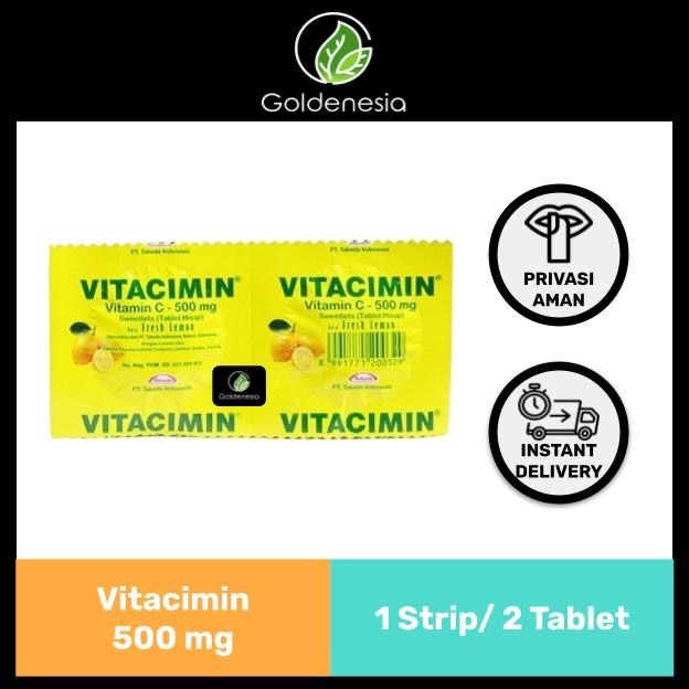 Jual Tablet Hisap VITACIMIN 1 Strip / 2 Tablet | Shopee Indonesia