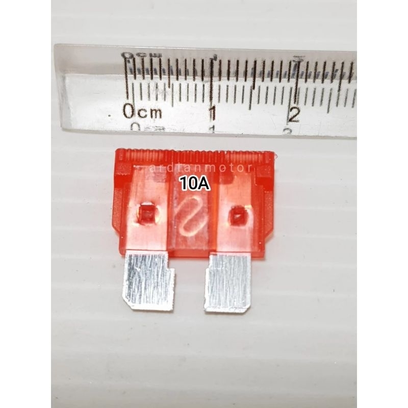 Jual Sekring/Sikring Tancap 10A Besar/Fuse Blade Besar 10 Ampere / 10 A ...