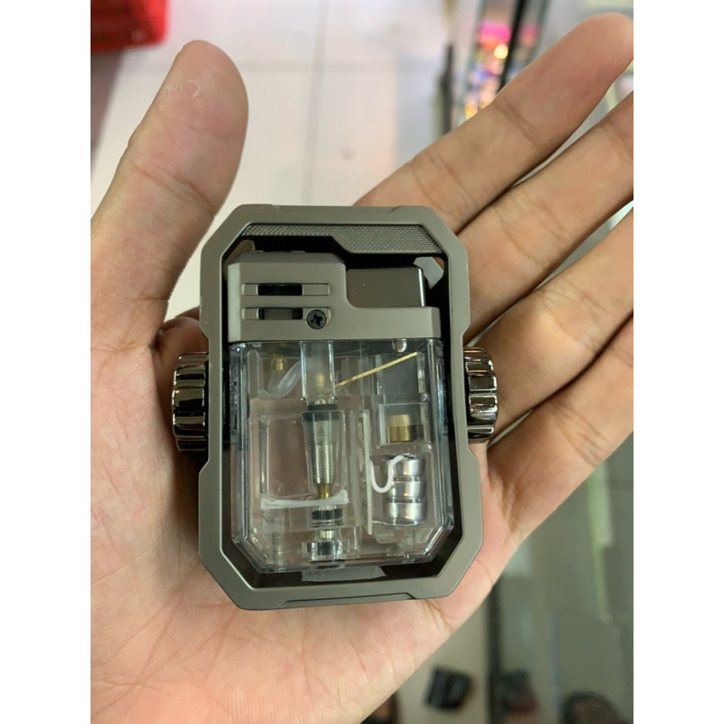 Jual korek api transparan unik model spiner flambox korek api bara ...