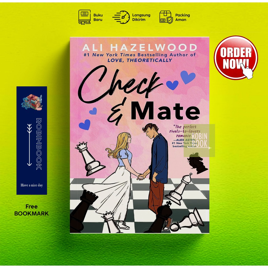 Jual (English) Check & Mate by Ali Hazelwood | Shopee Indonesia
