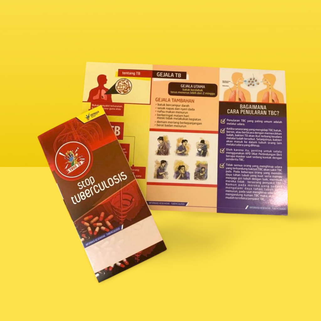 Jual Brosur Kesehatan | Leaflet Stop Tuberculosis | Gejala Penularan ...